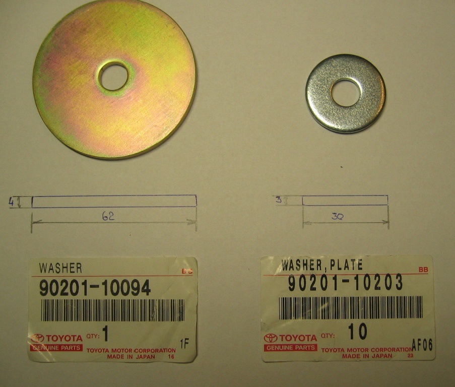 Замена подушек кузова — Toyota Land Cruiser Prado 70-series, 3 л, 1991 ...