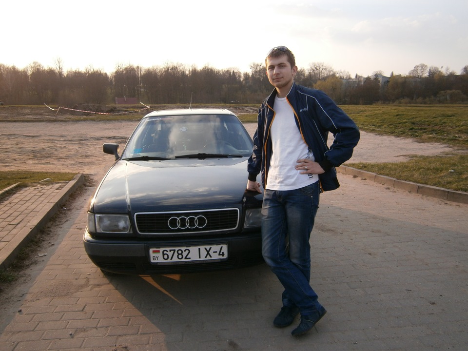 Новые диски радуют глаз — Audi 80 B4 2 л 1992 года колёсные диски Drive2