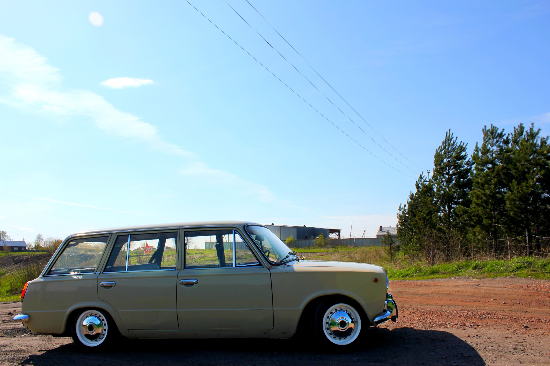 Промежуточный вид. — Lada 2102, 1,2 л, 1980 года | фотография | DRIVE2