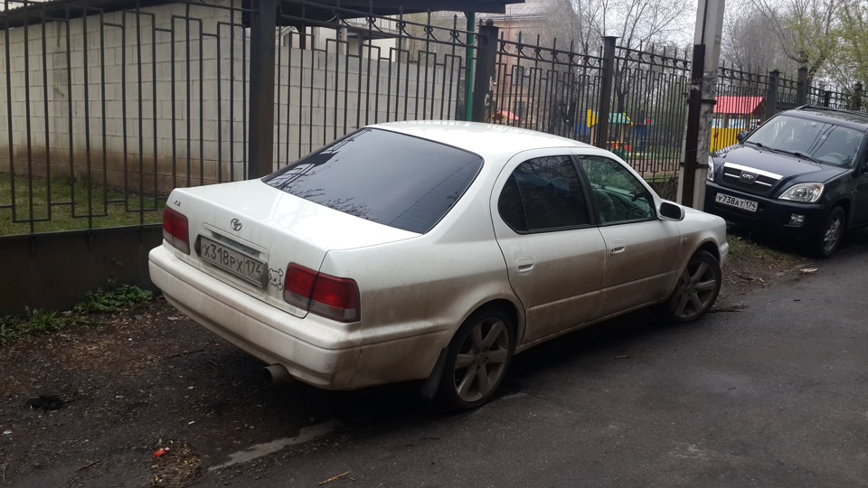 Смотрите кого повстречал. — Toyota Camry (V40), 1,8 л, 1996 года ...