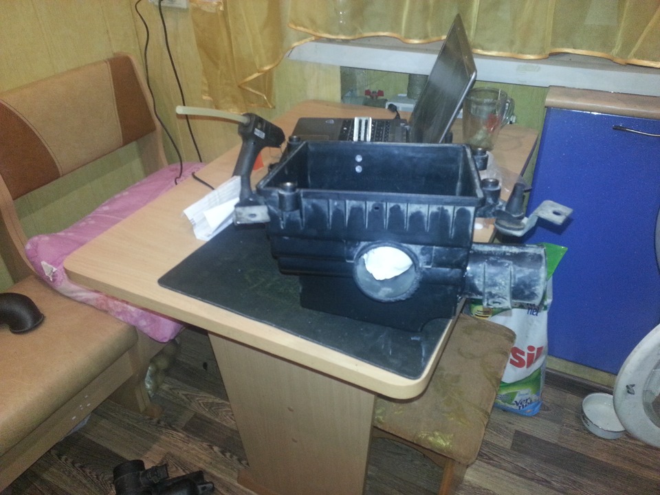 холодный забор воздуха — Lada Калина седан, 1,6 л, 2011 года | тюнинг ...