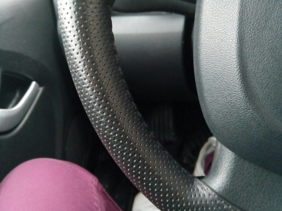 Оплетка руля — Lada Гранта, 1,6 л, 2013 года | стайлинг | DRIVE2