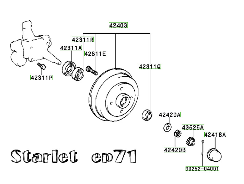 9025204001 TOYOTA LEXUS | Запчасти на DRIVE2