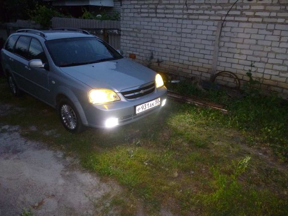 Ксенон 3000К — Chevrolet Lacetti SW, 1,6 л, 2007 года | тюнинг | DRIVE2