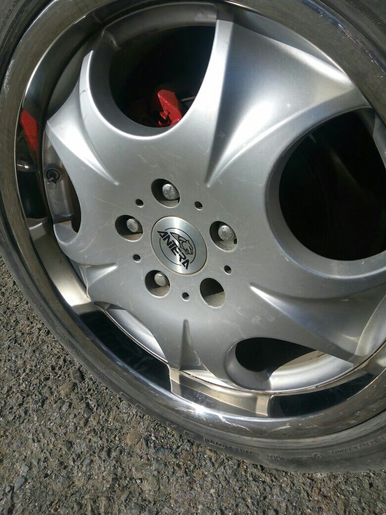 Обновка. Диски Antera 323 — Toyota Chaser (90), 2 л, 1994 года ...