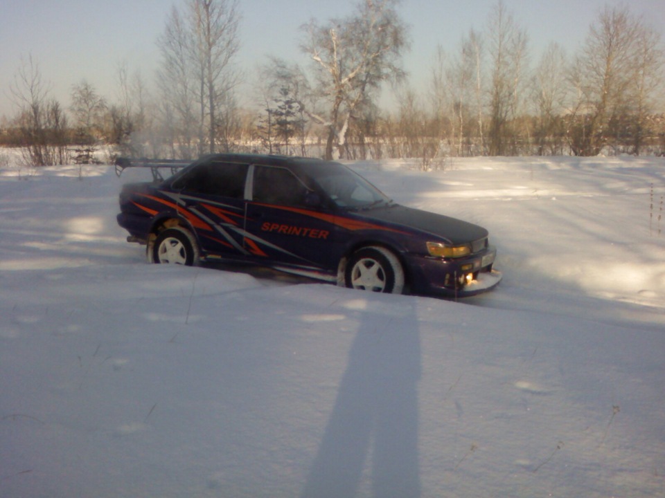 немного фоток что получилось. — Toyota Sprinter (90), 1,5 л, 1990 года ...