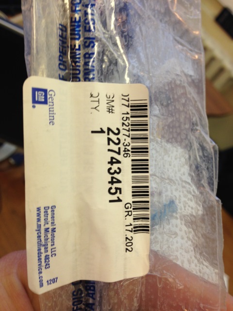 22743451 Амортизатор задней двери правый / Chevrolet Tahoe/Yukon ...