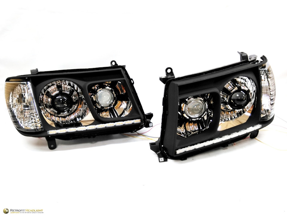 Тюнинг фары Devil's Eye Toyota Land Cruiser 100 — Ledstudio на DRIVE2