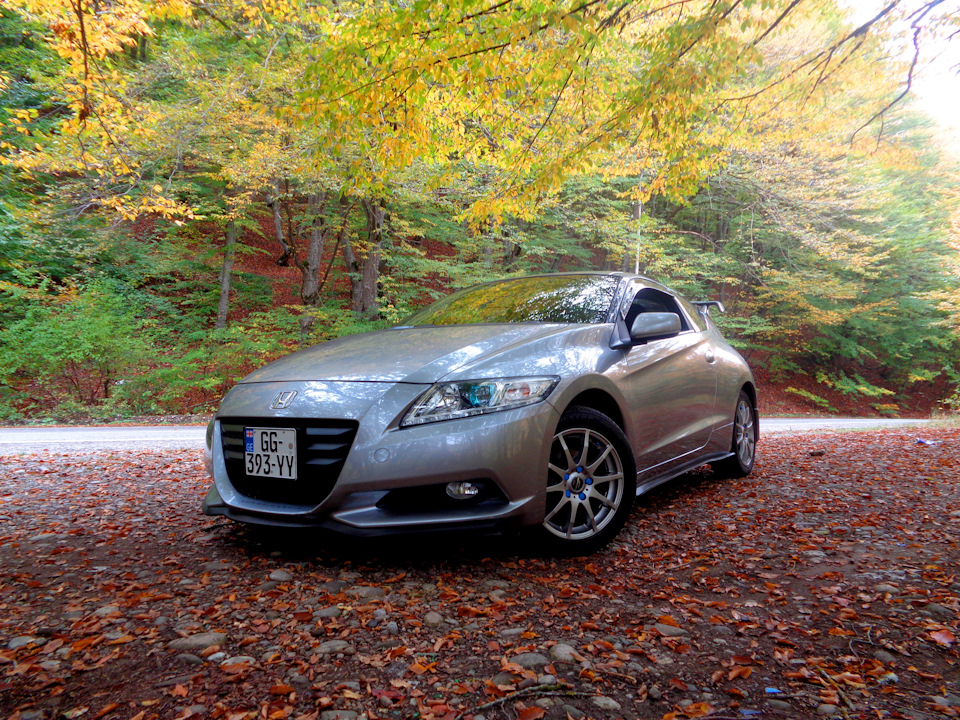 Beautiful autumn with shuttle — Honda CR-Z, 1,5 л, 2011 года | путешествие | DRIVE2