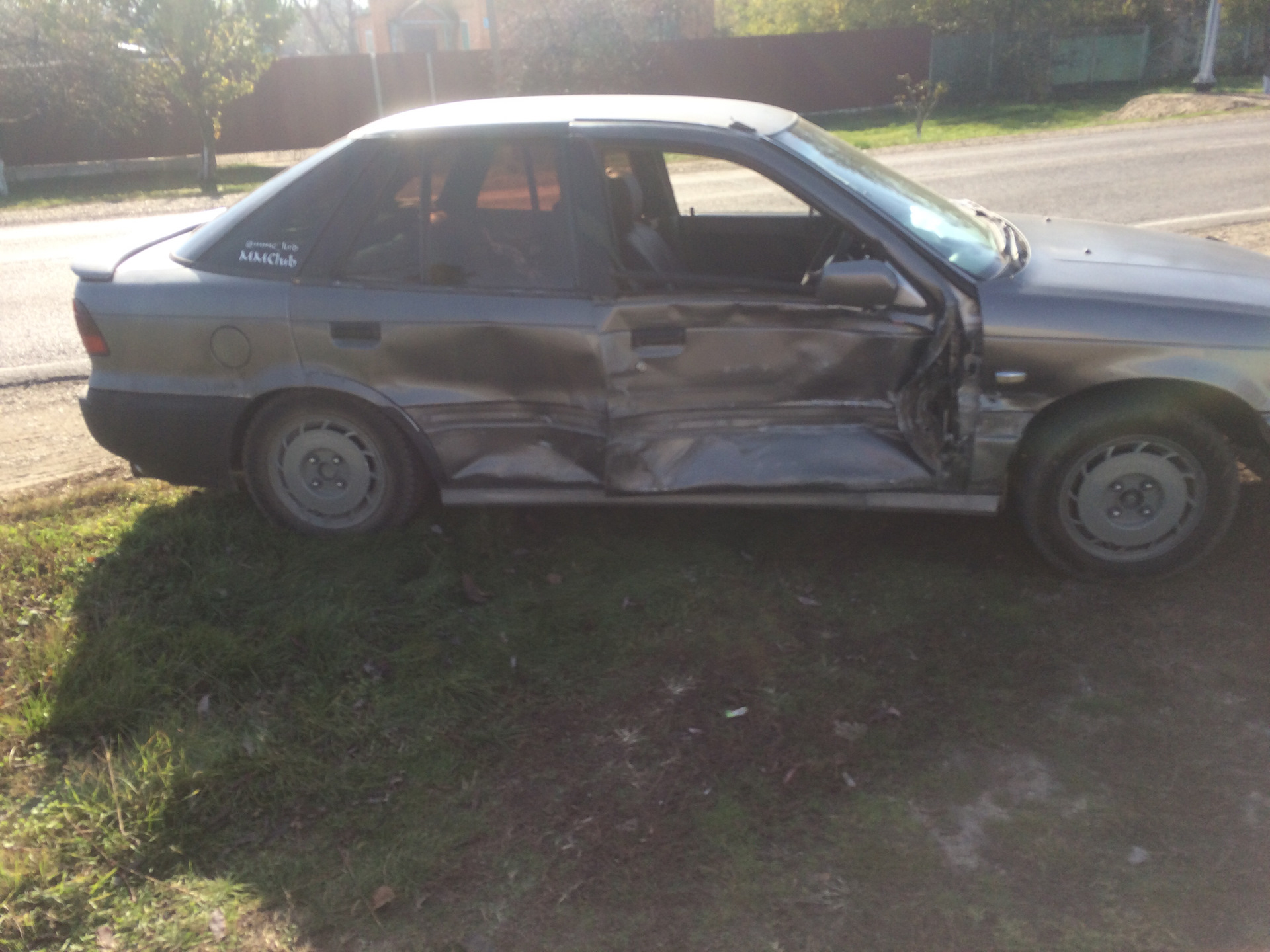 Мицу is dead — Mitsubishi Lancer IV, 1,5 л, 1990 года | ДТП | DRIVE2