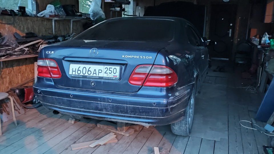 Система вентилирования — Mercedes-Benz CLK (W208), 2,3 л, 2001 года ...