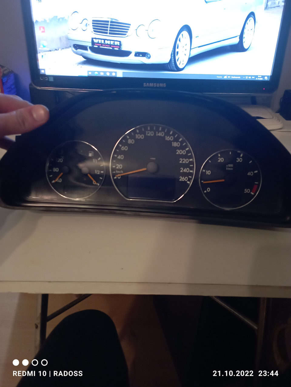 Щиток приборов w210 улучшение — Mercedes-Benz E-Class (W210), 3,2 л ...