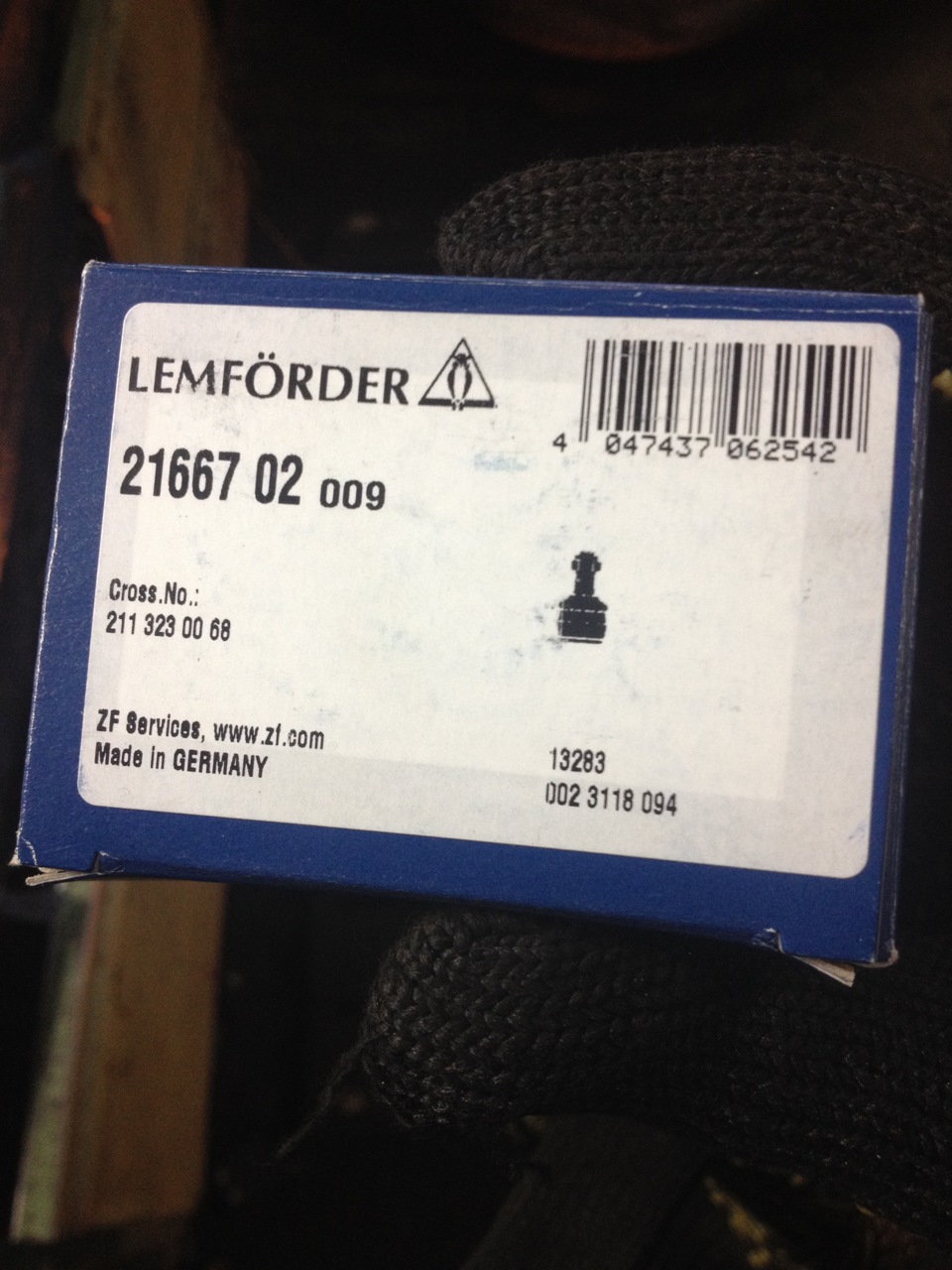 Замена шаровых — Mercedes-Benz E-Class (W211), 1,8 л, 2007 года | визит ...