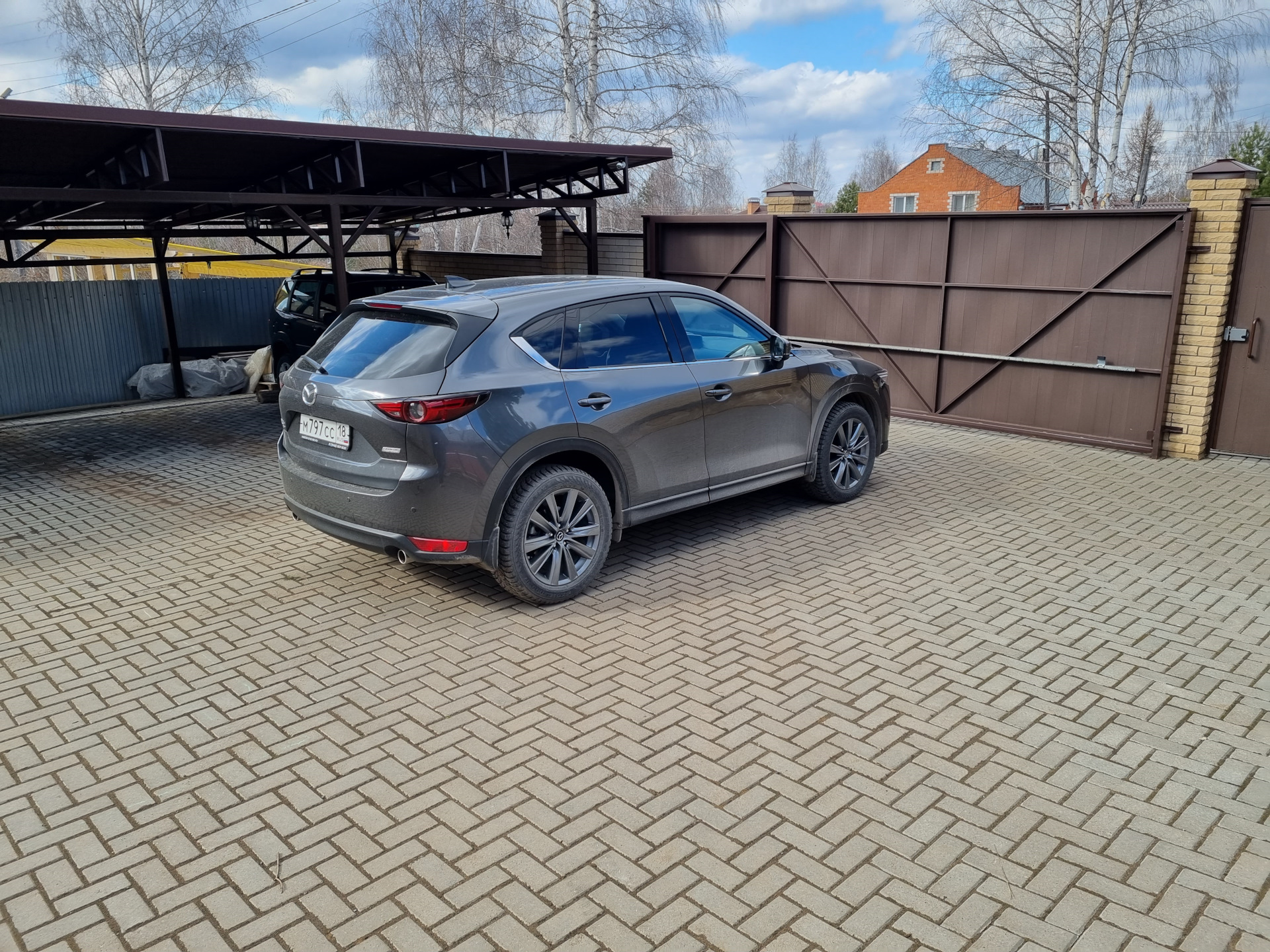 Интегрированные рейлинги — Mazda CX-5 (2G), 2,5 л, 2019 года ...