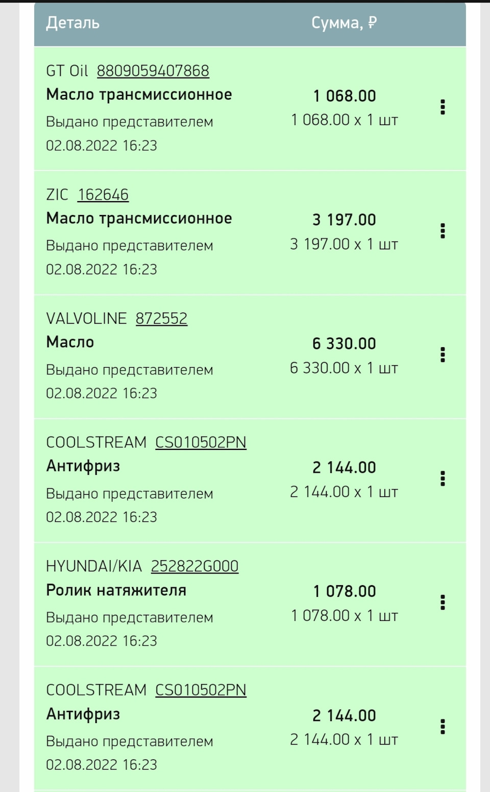 CS010502PN Антифриз CoolStream A-110 Mobis PINK готовый (розовый) HYUNDAI/KIA 5кг -40 °С COOL ...