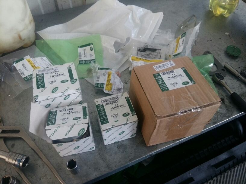 Прям ужас…))) — Land Rover Range Rover (3G), 3,6 л, 2008 года | поломка ...