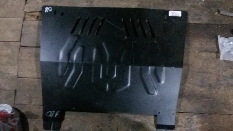 Защита картера двигателя — Audi 80 (B3), 1,8 л, 1989 года | аксессуары ...