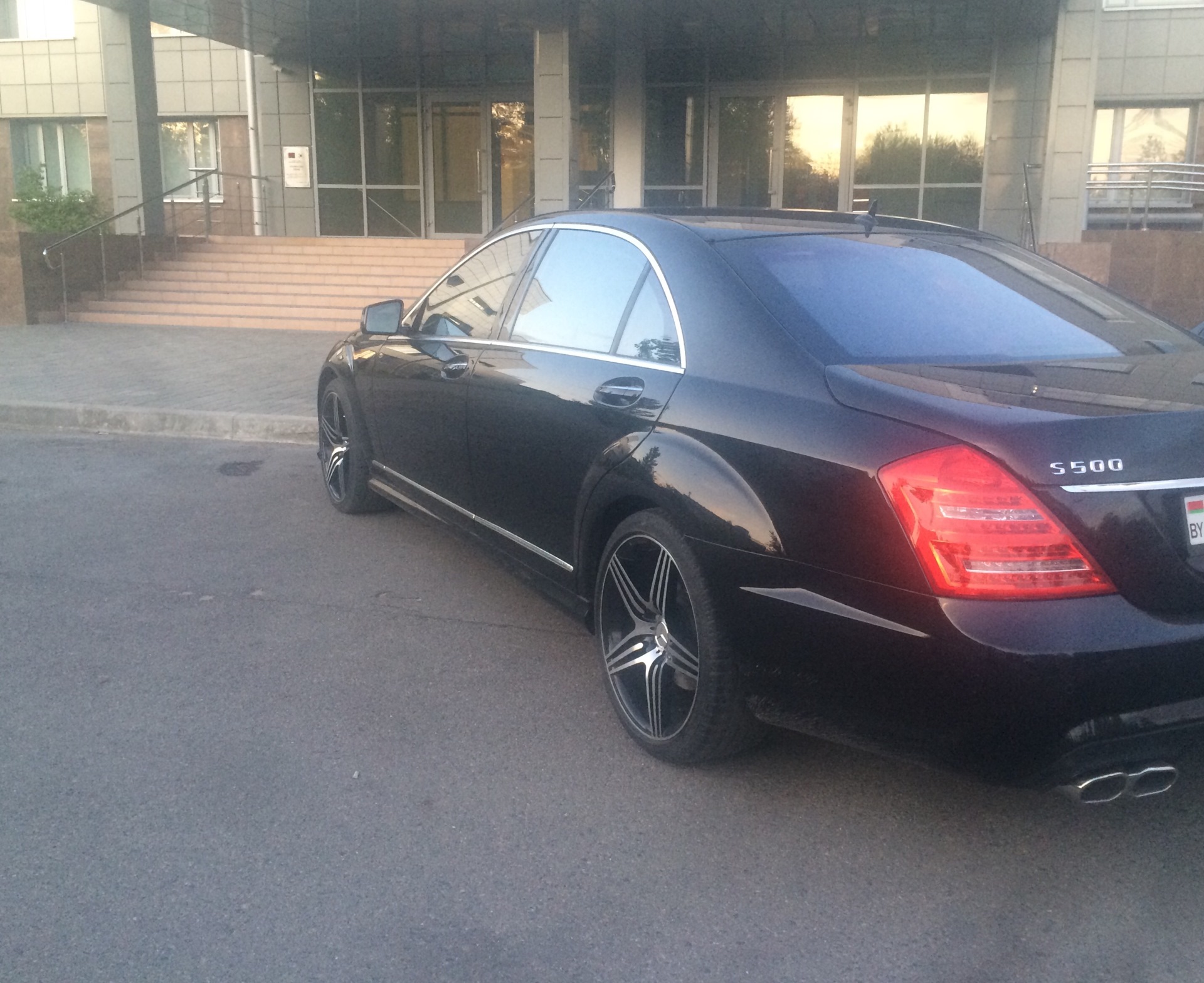 R20 установлены — Mercedes-Benz S-Class (W221), 5,5 л, 2006 года ...