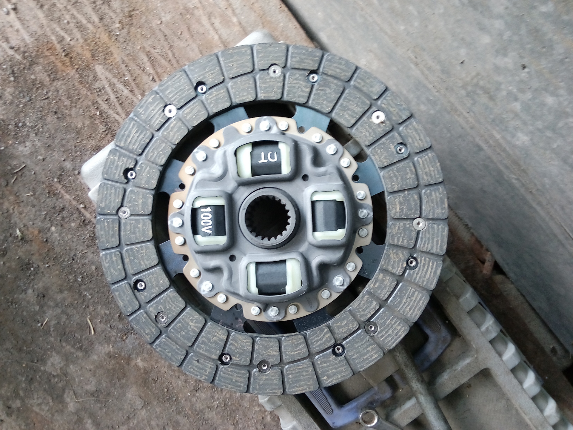 Замена диска сцепления и всех комплектующих… — Toyota Carina ED (3G), 2 ...