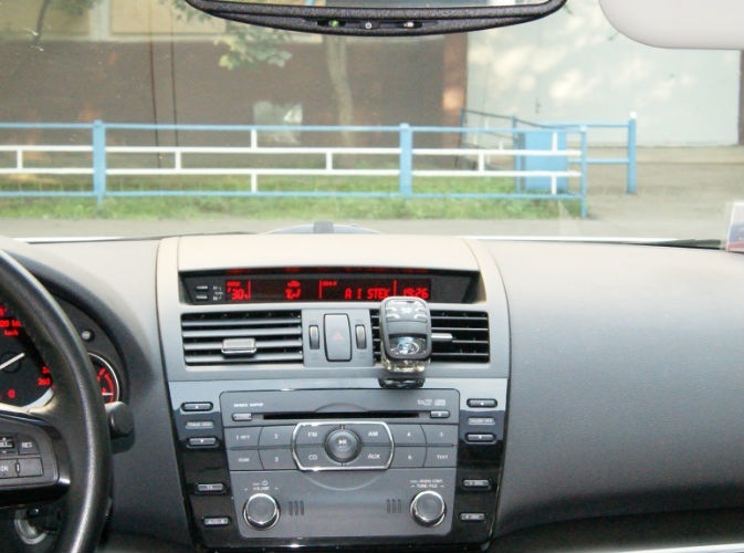 Установка парктроника Sho-me — Mazda 6 (2G) GH, 2010 года | электроника ...