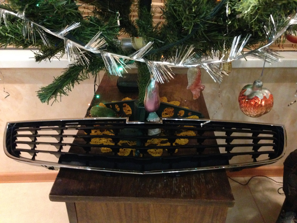 Новый год. Решетка радиатора, поездка к дилеру — Chevrolet Cruze ...