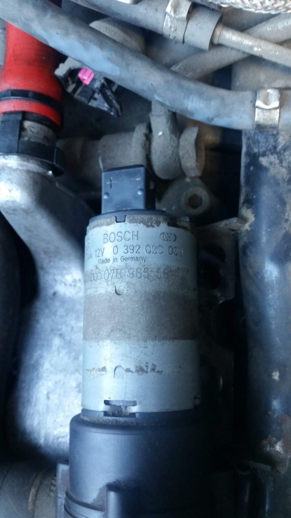 0392020039 Дополнительный водяной насос BOSCH | Запчасти на DRIVE2