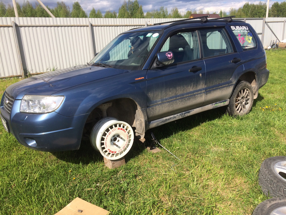 Oz rally & forester. — Subaru Forester (SG), 2 л, 2007 года | колёсные ...
