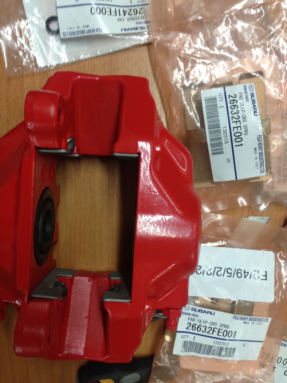 Тормоза 2.0 — Subaru Impreza WRX STI (GD), 2,4 л, 2005 года | тюнинг ...