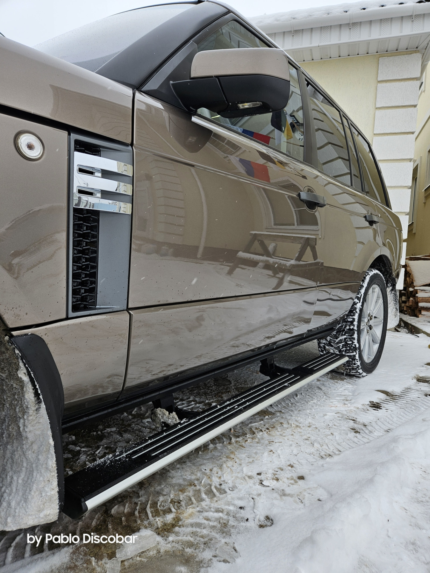 Вжух-вжух — выдвижные пороги! — Land Rover Range Rover (3G), 5 л, 2009 ...