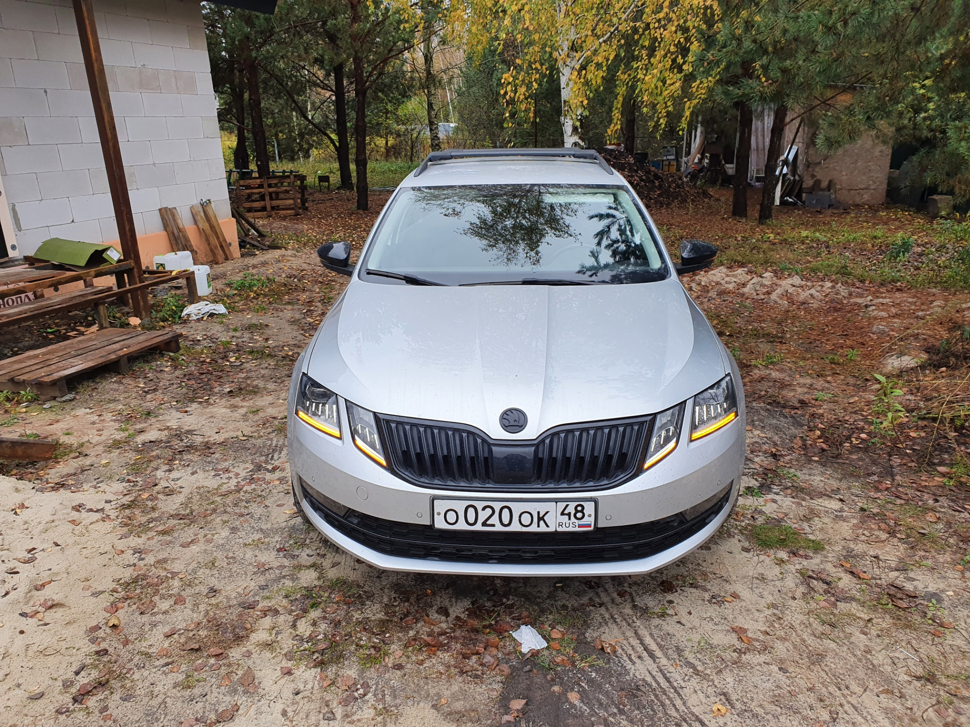 LED фары — дорого, но КРУТО! — Skoda Octavia Combi A7 Mk3, 1,4 л, 2018 года | тюнинг | DRIVE2