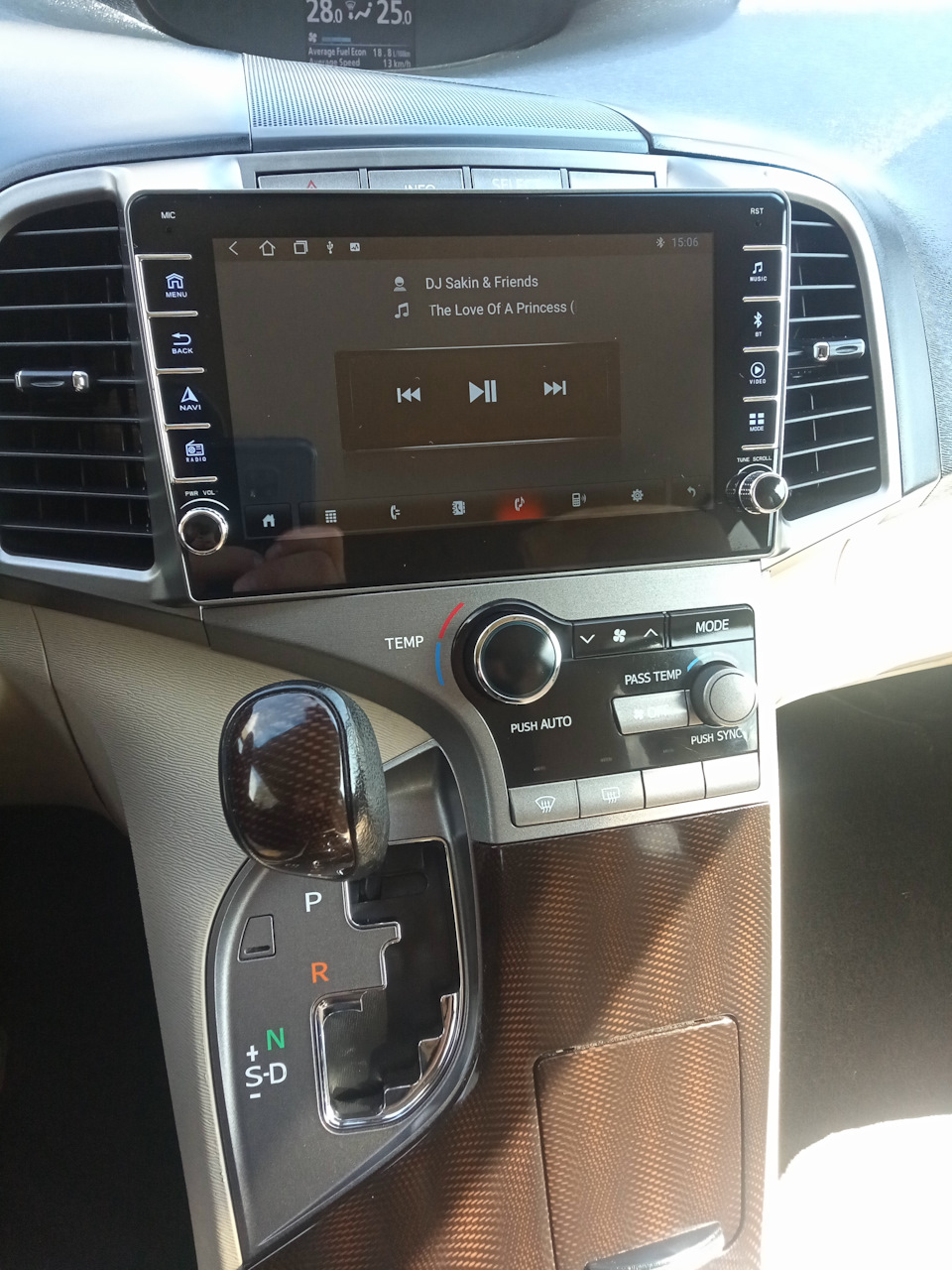 Магнитола андроид — Toyota Venza (1G), 2,7 л, 2009 года | тюнинг | DRIVE2