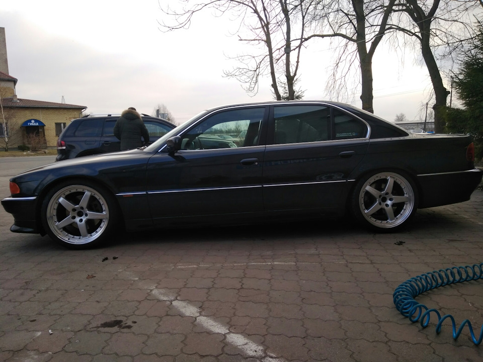 Первая примерка Hamann — BMW 7 series (E38), 3,5 л, 1996 года | шины ...
