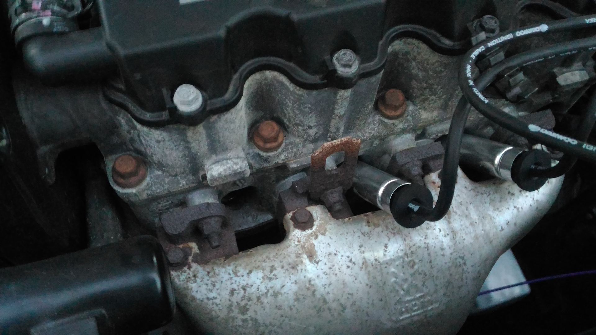 Замена свечей и вв-проводов — Daewoo Nexia (2G), 1,5 л, 2001 года ...