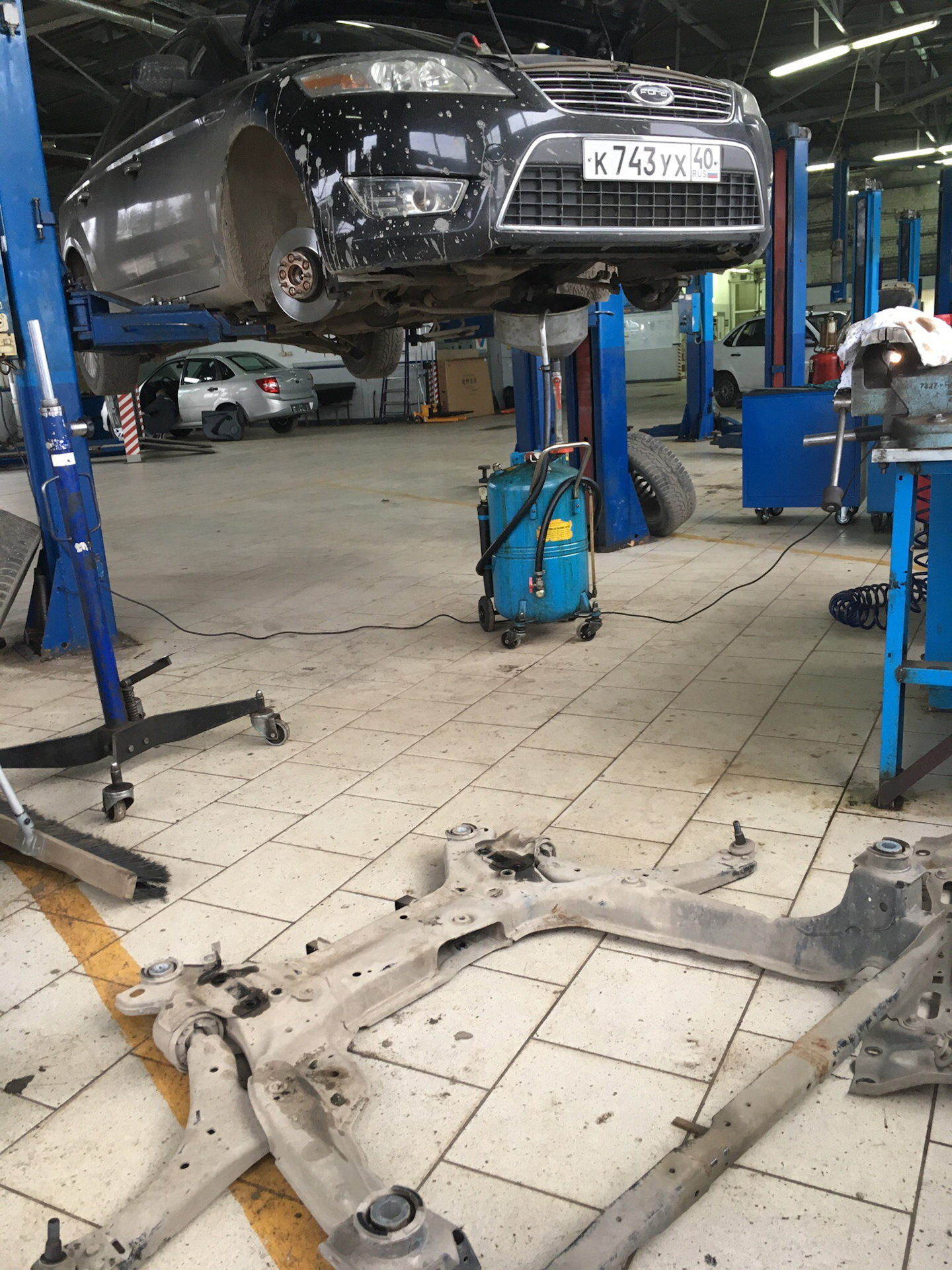 Замена сцепления — Ford Mondeo IV, 2 л, 2010 года | запчасти | DRIVE2