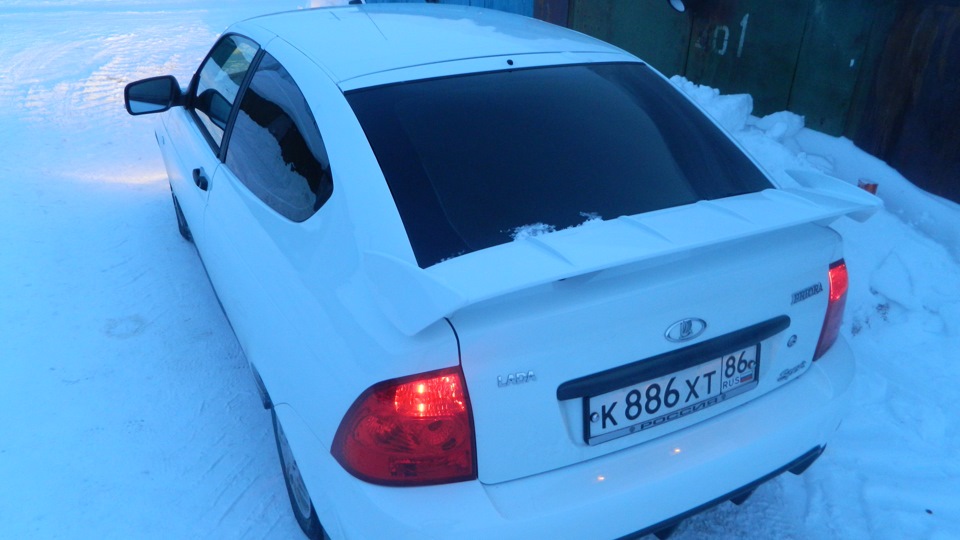 Посадка — Lada Приора Купе, 1,6 л, 2012 года | тюнинг | DRIVE2