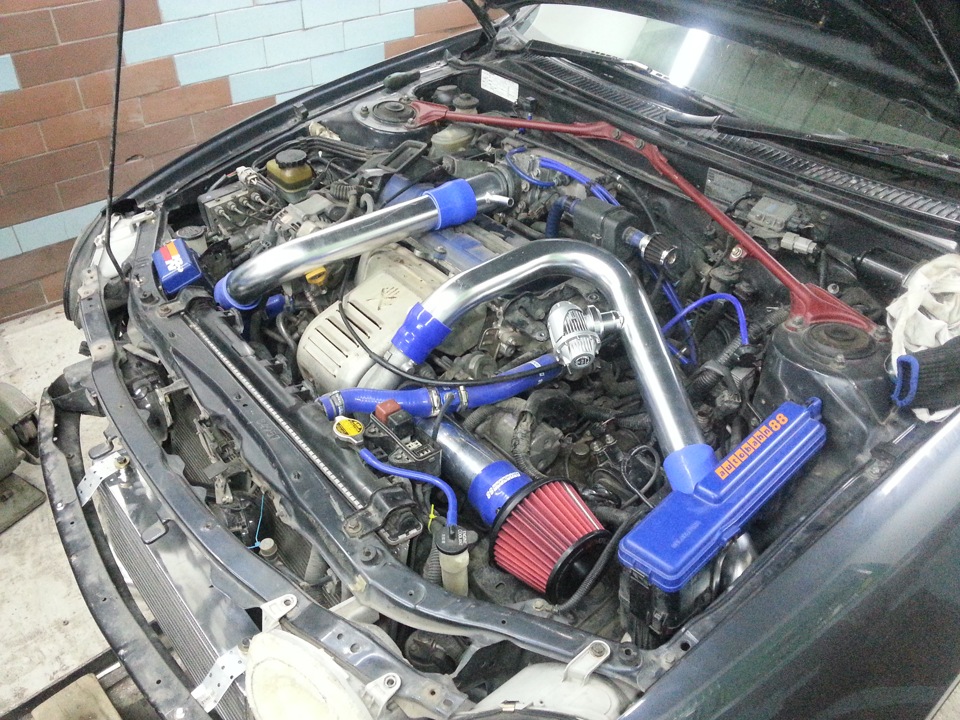 «Cold air intake» (часть2) — Toyota Celica (200), 2 л, 1996 года ...