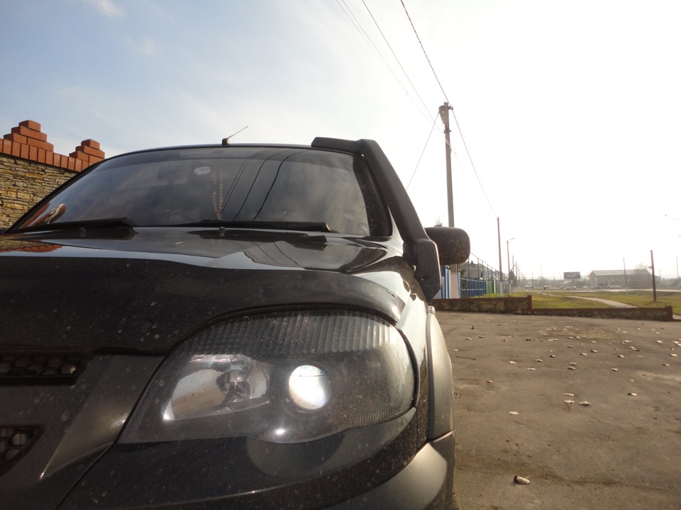 Шноркель — Chevrolet Niva (1G), 1,7 л, 2011 года | стайлинг | DRIVE2
