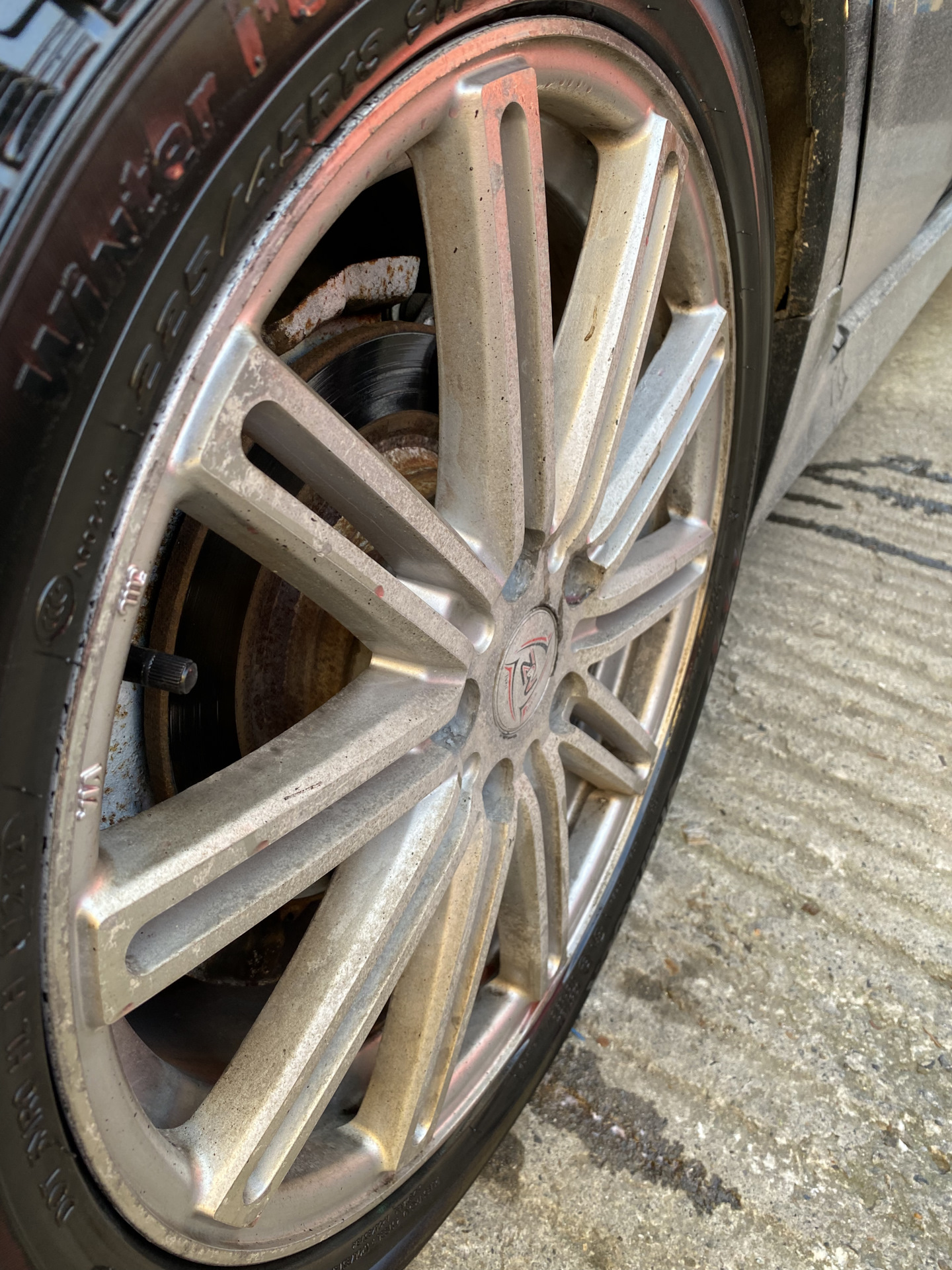 Средство для очистки колесных дисков — Mazda 6 (2G) GH, 2,5 л, 2007 ...