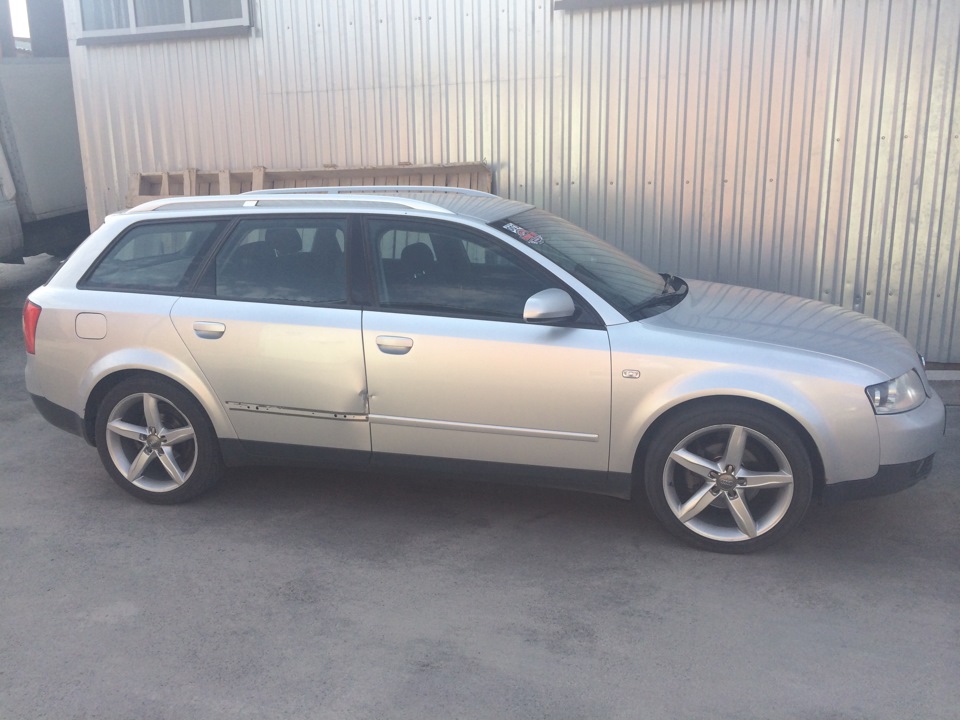 Задняя дверь. — Audi A4 Avant (B6), 1,9 л, 2002 года | кузовной ремонт ...