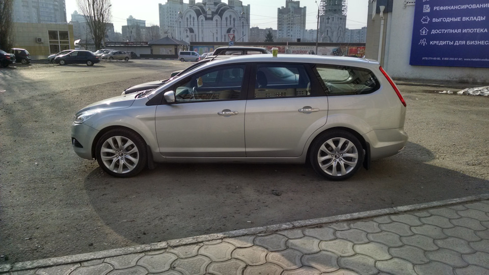 Новые диски на лето R17 — Ford Focus Wagon II, 1,6 л, 2011 года ...