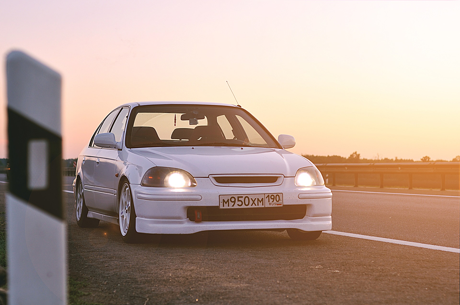Foto Honda Civic B20b White — DRIVE2