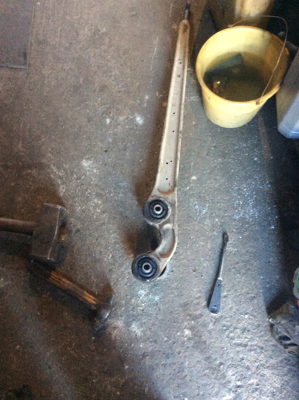 Ремонт задних тяг — Mitsubishi Pajero (2G), 2,5 л., 1994 года | своими ...