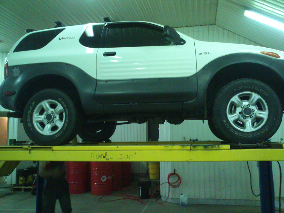 всё в куче — Isuzu VehiCross, 3,5 л, 1999 года | плановое ТО | DRIVE2