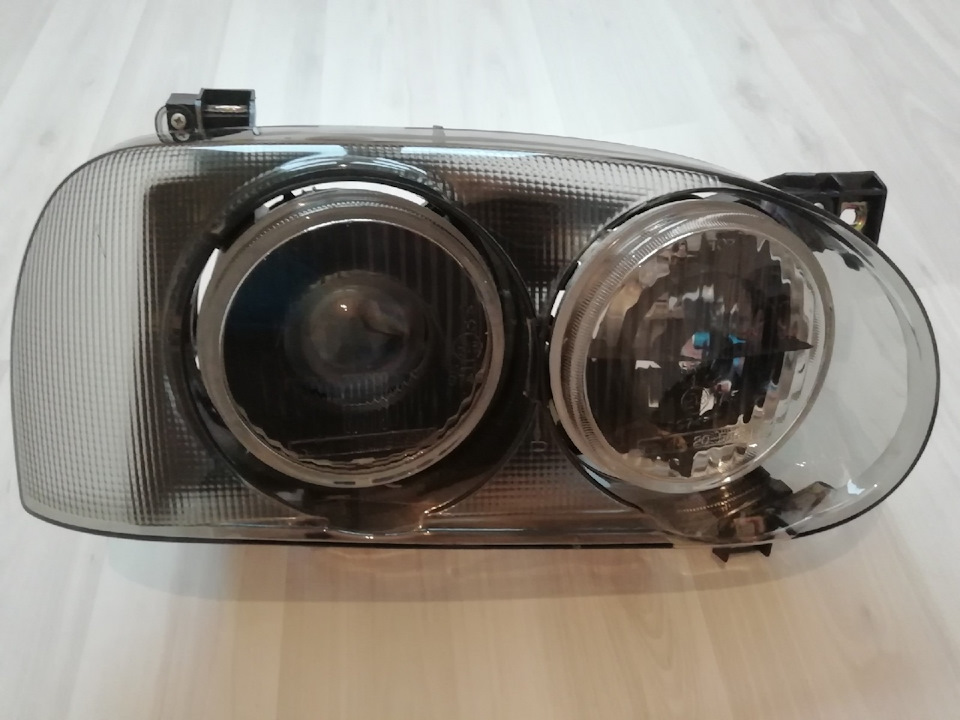 TYC dual round — Volkswagen Golf Mk3, 2 л, 1992 года | стайлинг | DRIVE2