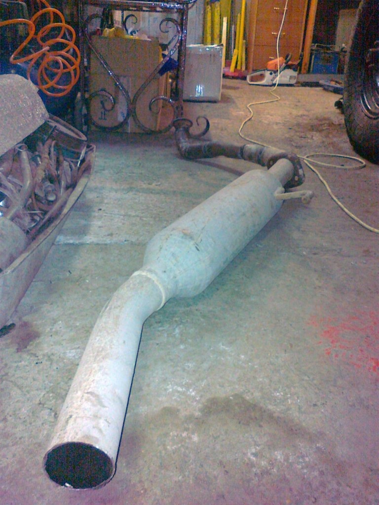 Выхлопная система — УАЗ 469, 2 л, 1992 года | тюнинг | DRIVE2