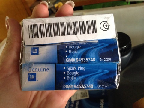 94535748 Свеча зажигания GM | Запчасти на DRIVE2