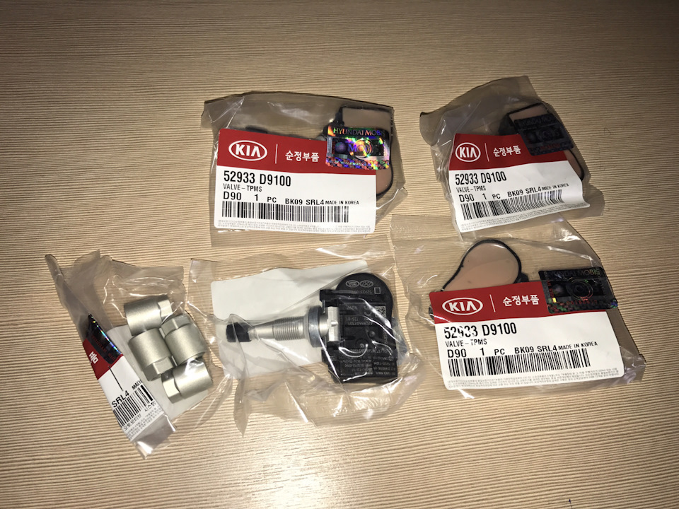 Датчики давления — KIA Sportage (4G), 2 л, 2016 года | колёсные диски ...