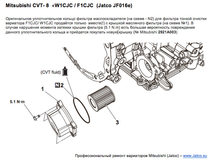 2921A003 КРЫШКА МАСЛЯНОГО ФИЛЬТРА В КОРПУСЕ A/T Mitsubishi | Запчасти ...