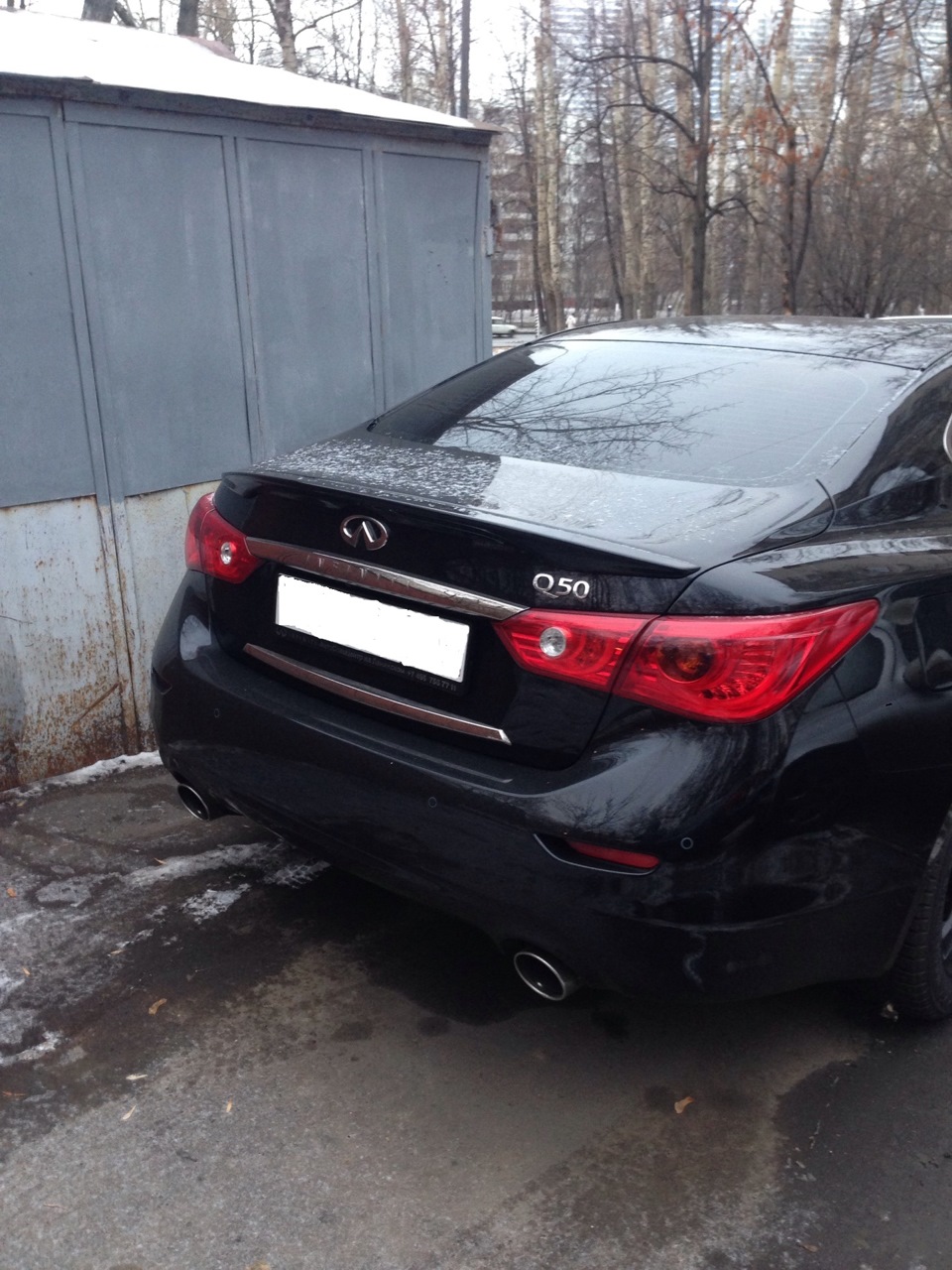Спойлер — Infiniti q50, 2 л, 2014 года | тюнинг | DRIVE2