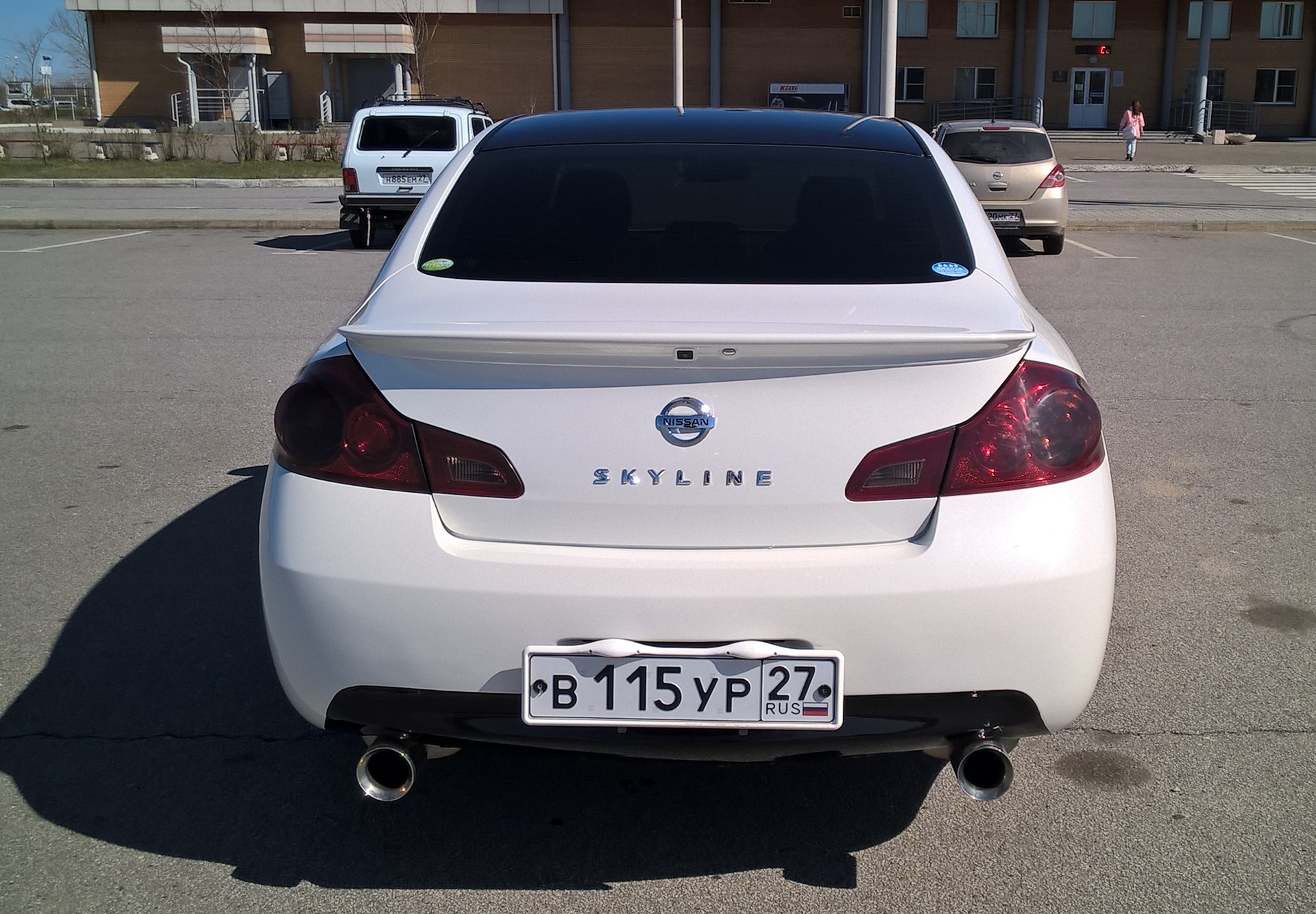 Спойлер — Nissan Skyline (V36), 2,5 л, 2009 года | стайлинг | DRIVE2